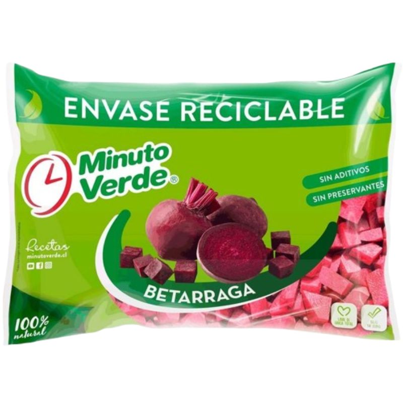 Betarraga Minuto Verde 500grs – SuperFrozen.cl